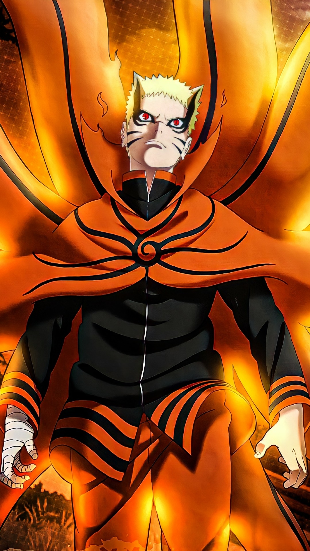 Anime Boruto, Baryon Mode (Naruto), Naruto Uzumaki, 1080x1920 Phone HD ...