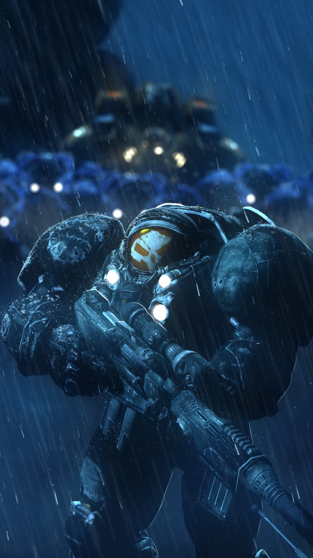 Video Game Starcraft, Jim Raynor, Weapon, Rain, Warrior, 1080X1920 ...