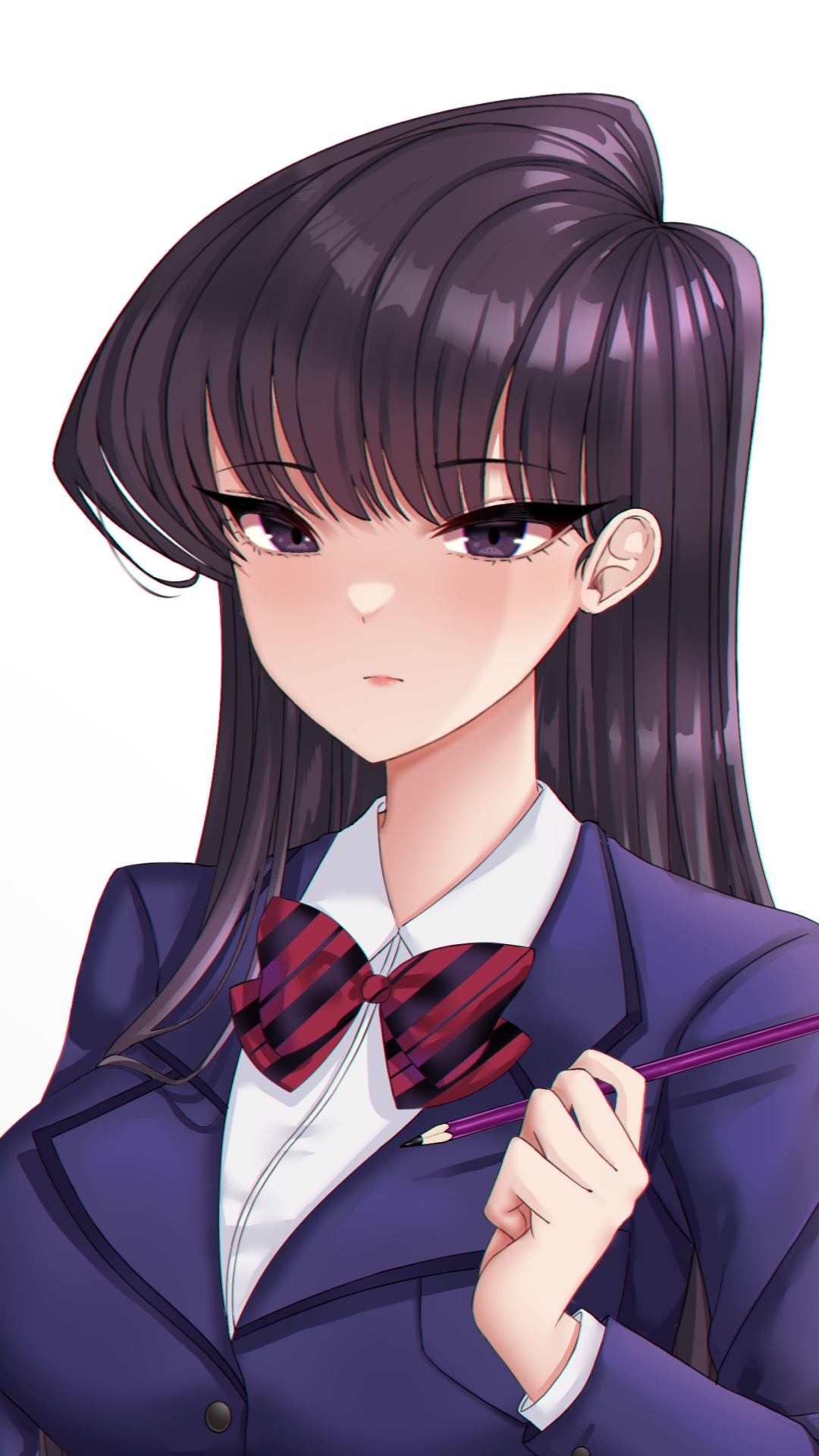 Anime Komi Cant Communicate, Komi Shouko, 1080x1920 Phone HD Wallpaper