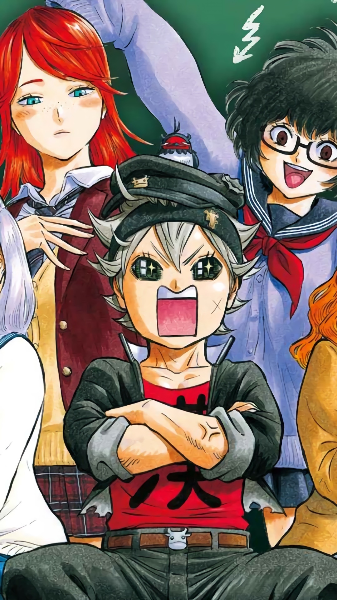 Anime Black Clover, Asta (Black Clover), Sally (Black Clover ...
