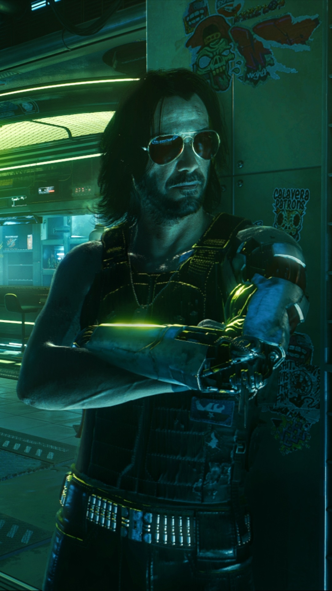 Video Game Cyberpunk 2077, Cyberpunk, Cyborg, Johnny Silverhand ...