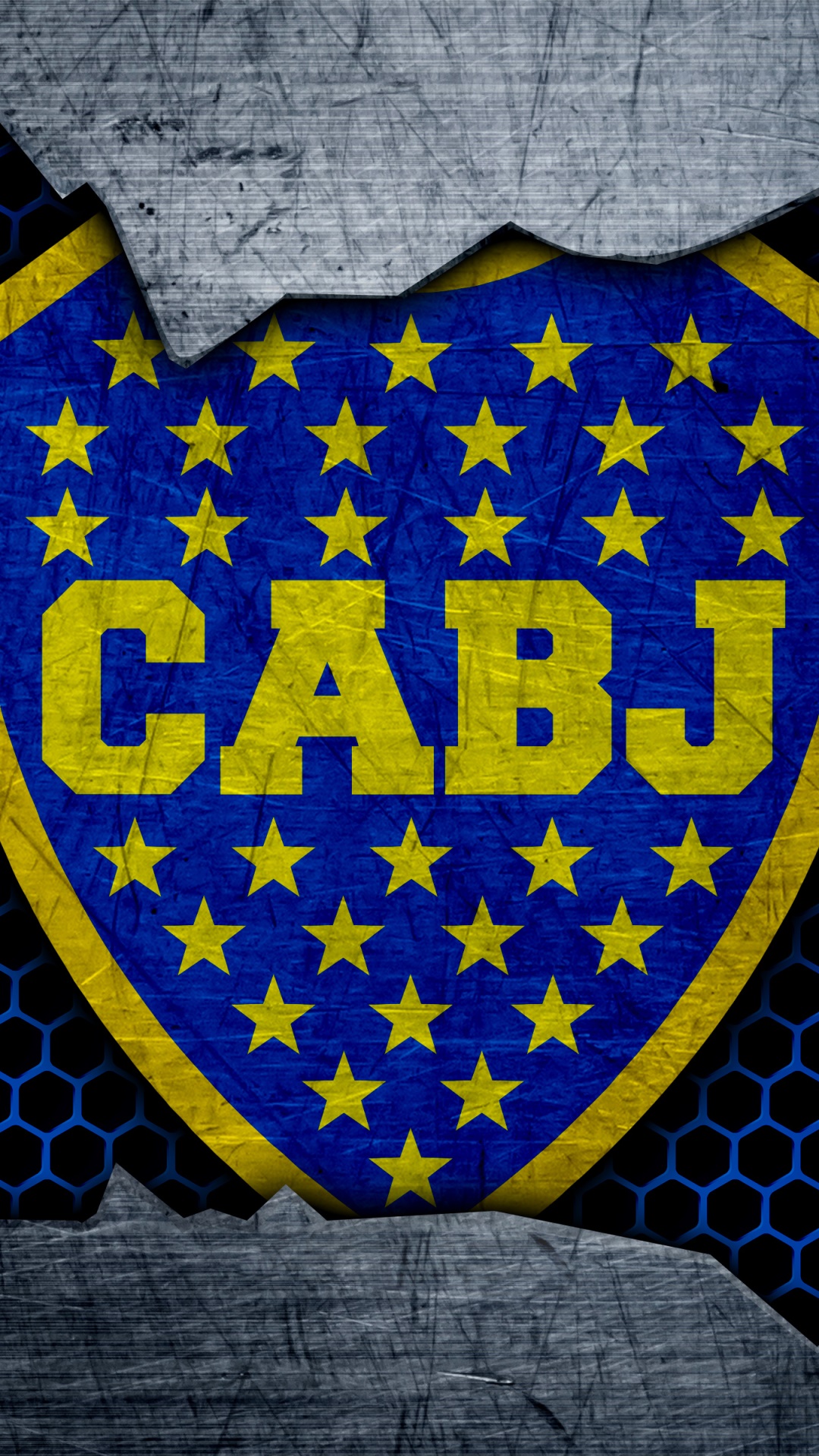 Sports Boca Juniors, Soccer, Logo, Emblem, 1080x1920 Phone HD Wallpaper