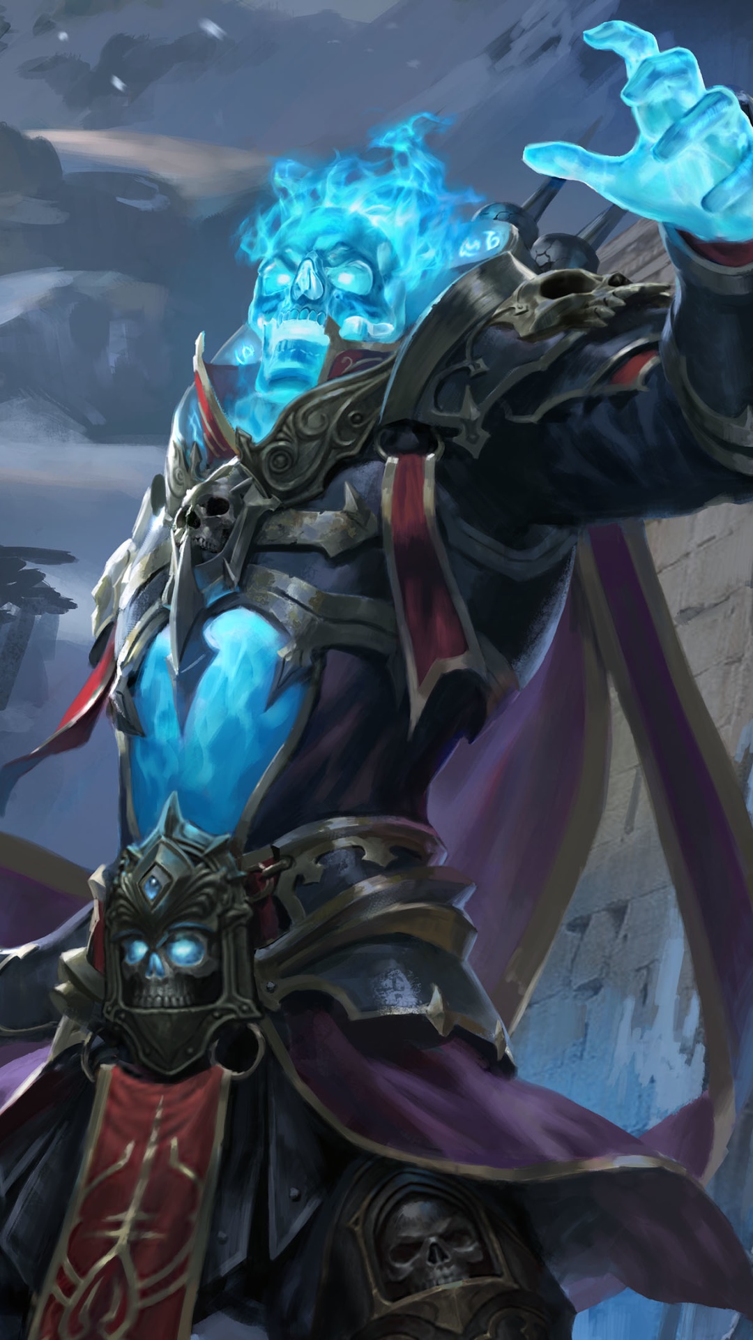 Video Game Smite, Merlin (Smite), 1080x1920 Phone HD Wallpaper