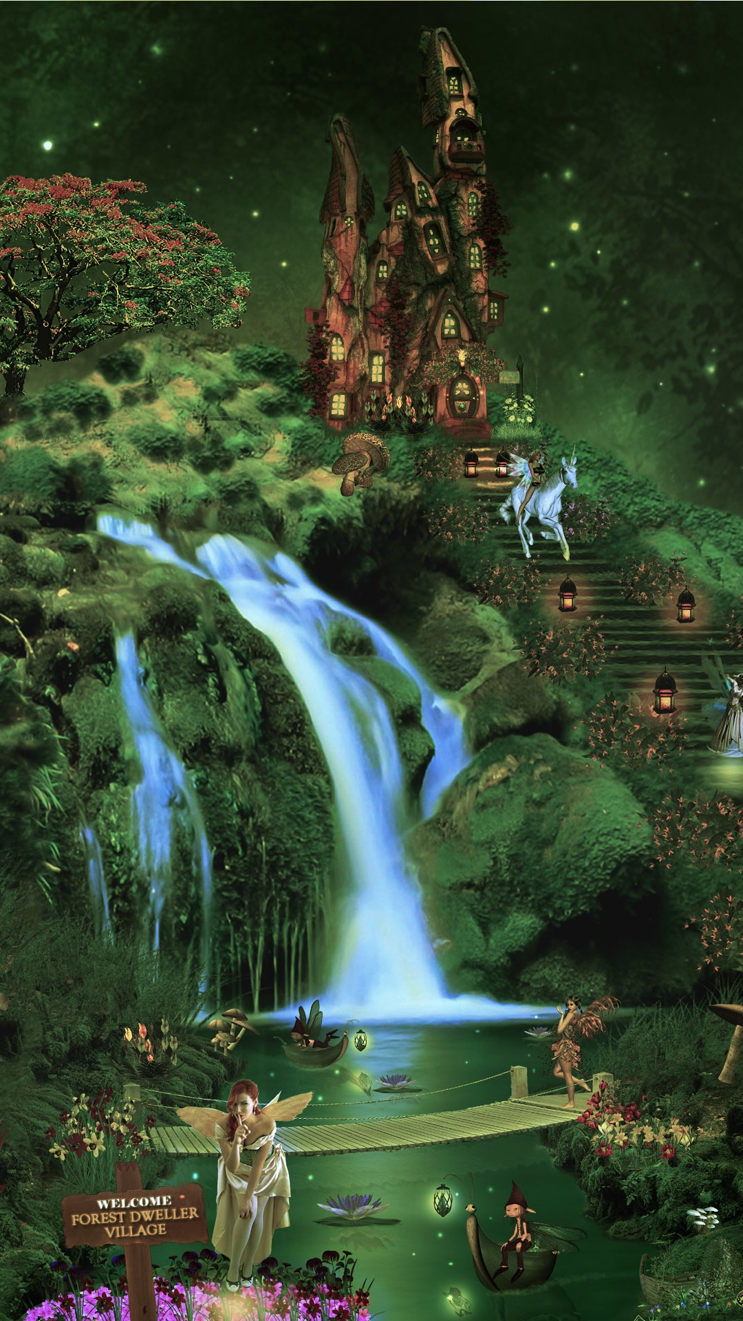 «Fantasy phone wallpaper» HD Wallpapers