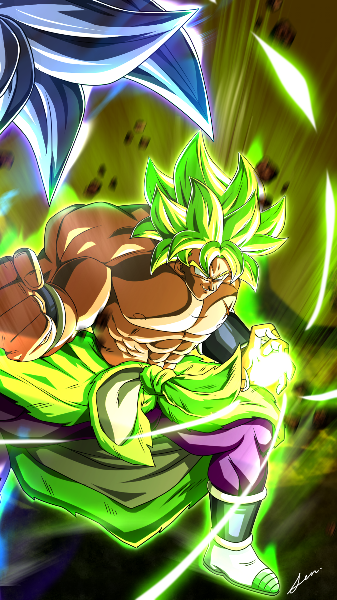 Anime Dragon Ball Super: Broly, Broly (Dragon Ball), 1080x1920 Phone HD ...