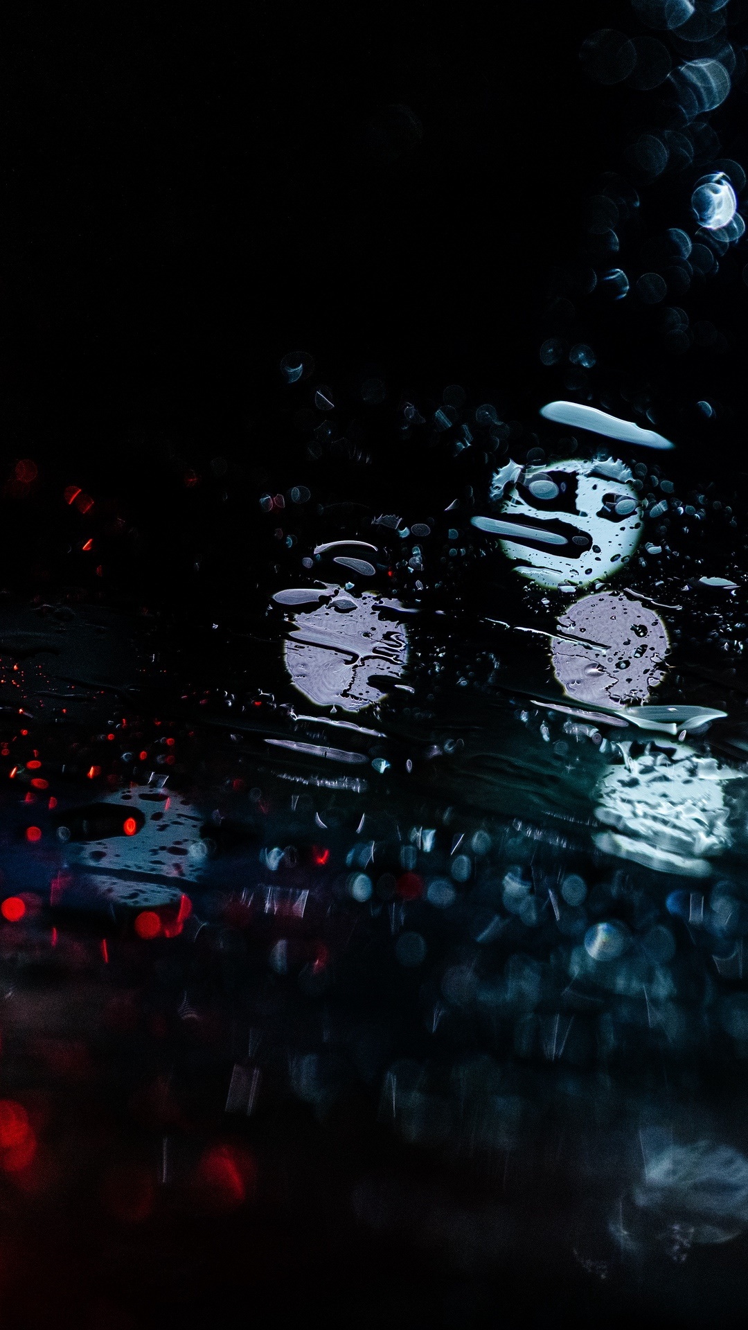 Abstract Rain, Water Drop, Bokeh, 1080x1920 Phone HD Wallpaper