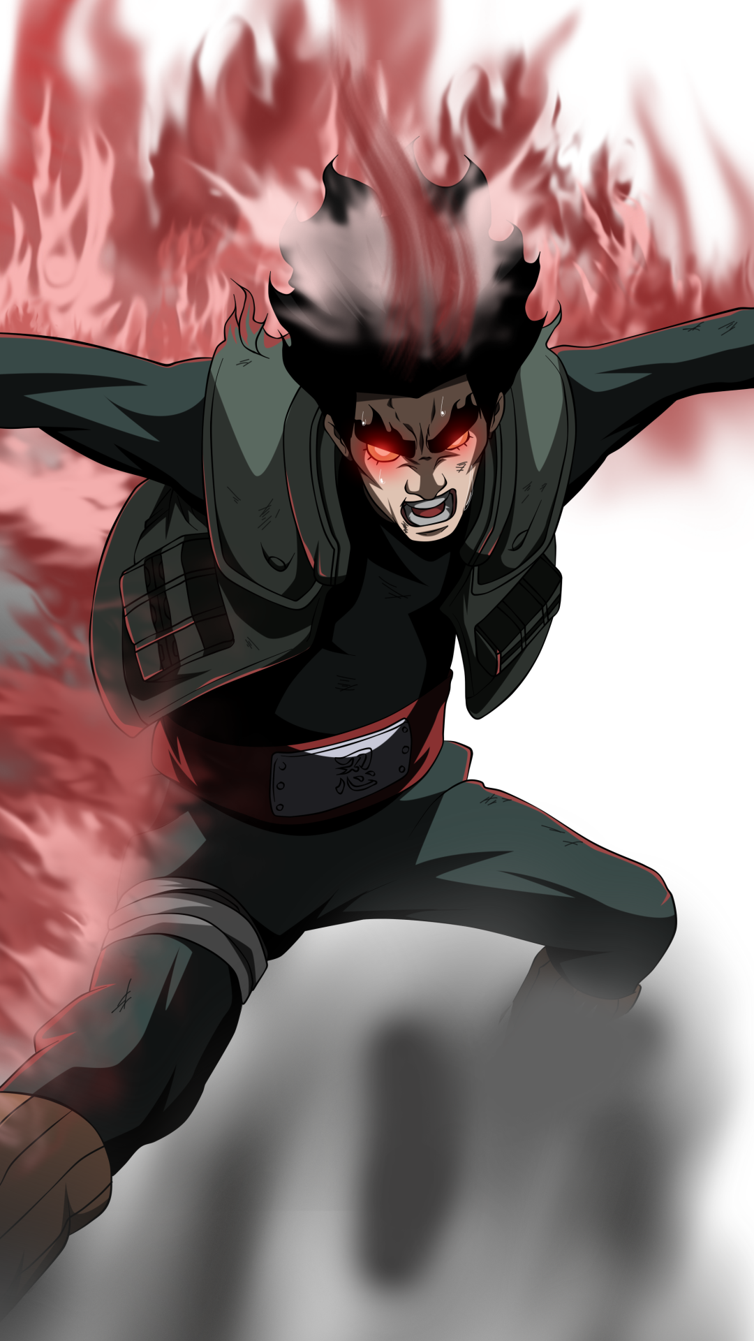 Anime Naruto, Might Guy, 1080x1920 Phone HD Wallpaper