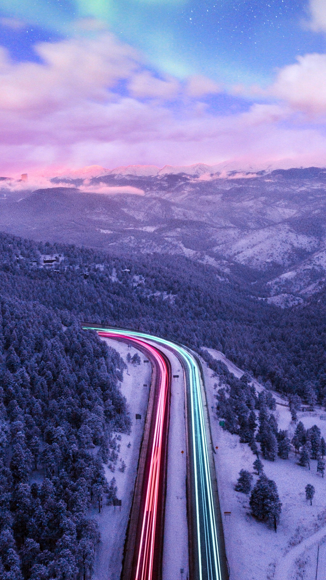 Man Made Road, Time-Lapse, 1080X1920 Phone Hd Wallpaper