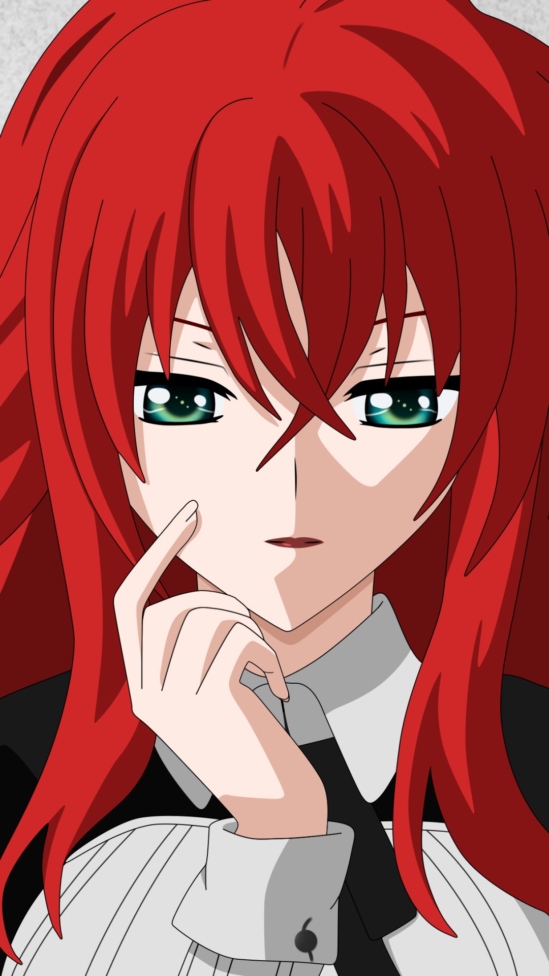 Anime High School DxD, Rias Gremory, Green Eyes, 1080x1920 Phone HD ...