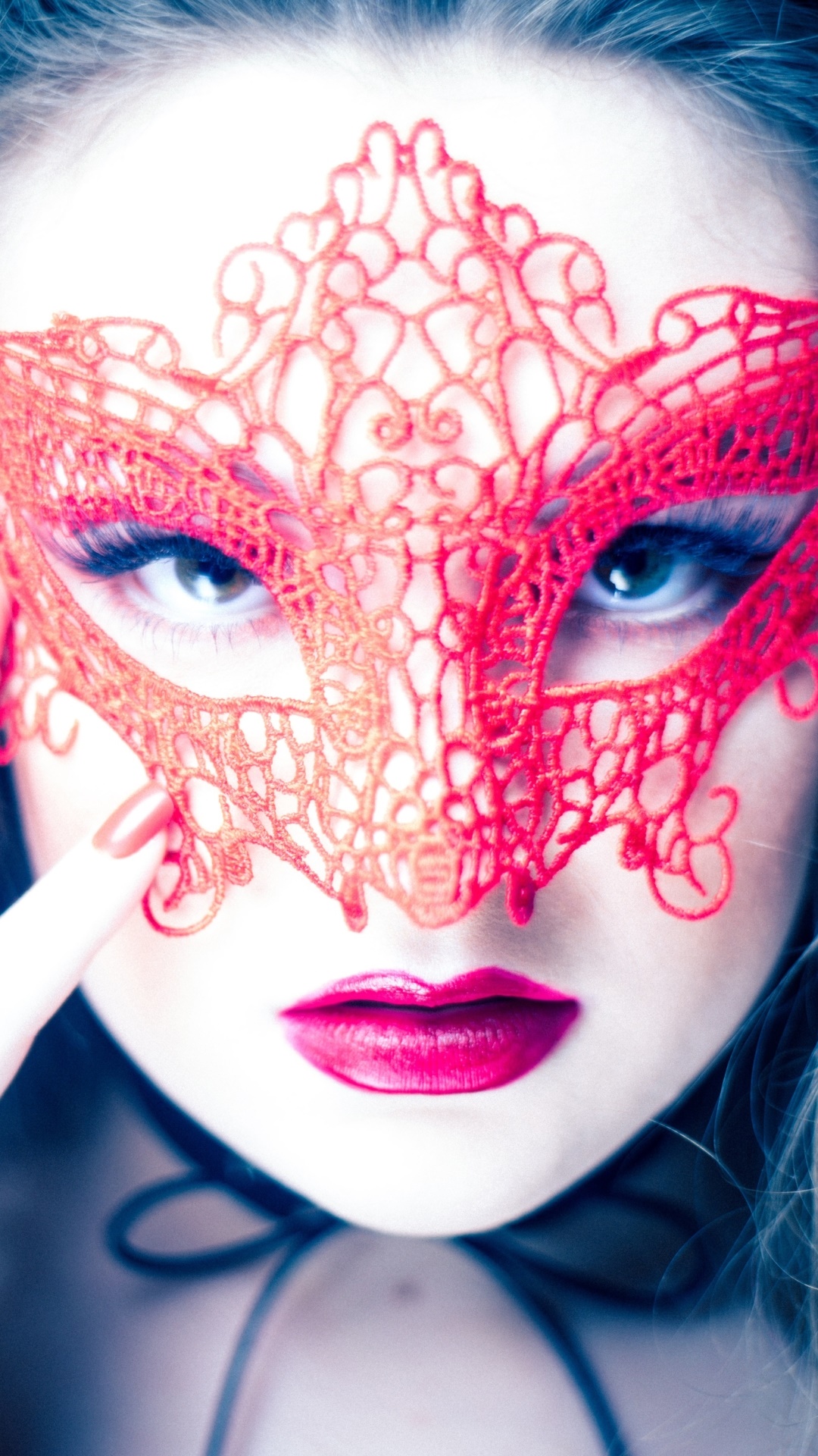 Photography Mask, Lipstick, Face, 1080x1920 Phone HD Wallpaper