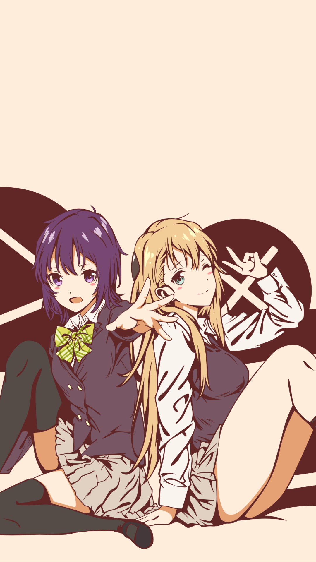 Anime Gamers!, Chiaki Hoshinomori, Karen Tendou, 1080x1920 Phone HD ...