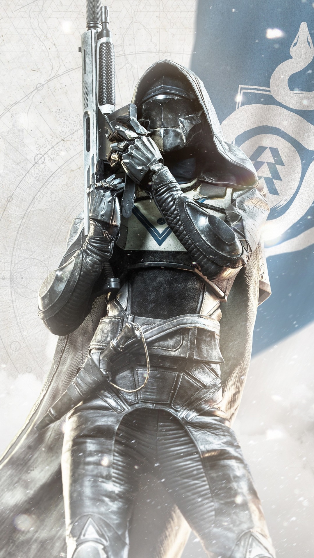 Video Game Destiny 2, Banner, Weapon, Warrior, Futuristic, 1080x1920 ...
