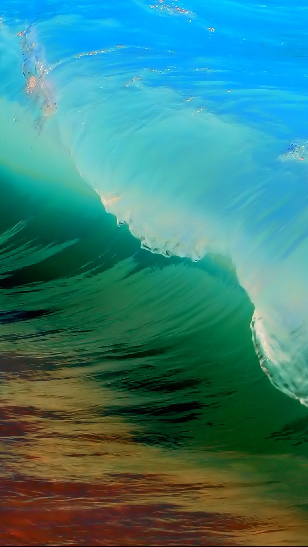«Wave phone wallpaper» HD Wallpapers