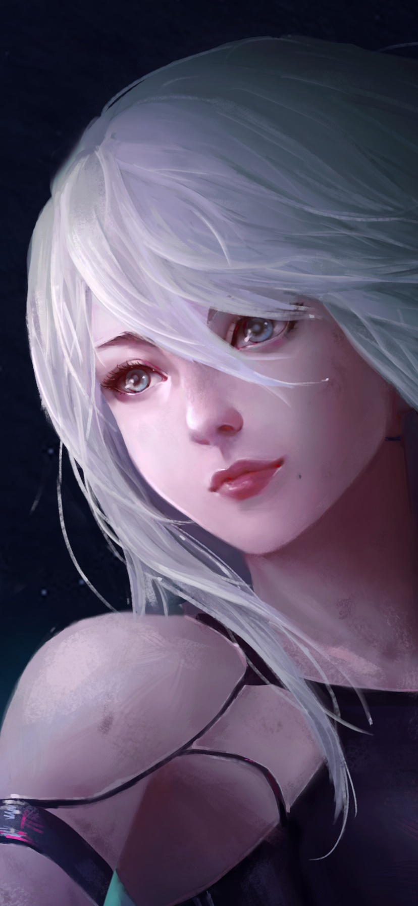 Video Game NieR: Automata, YoRHa Type A No.2, 828x1792 Phone HD Wallpaper
