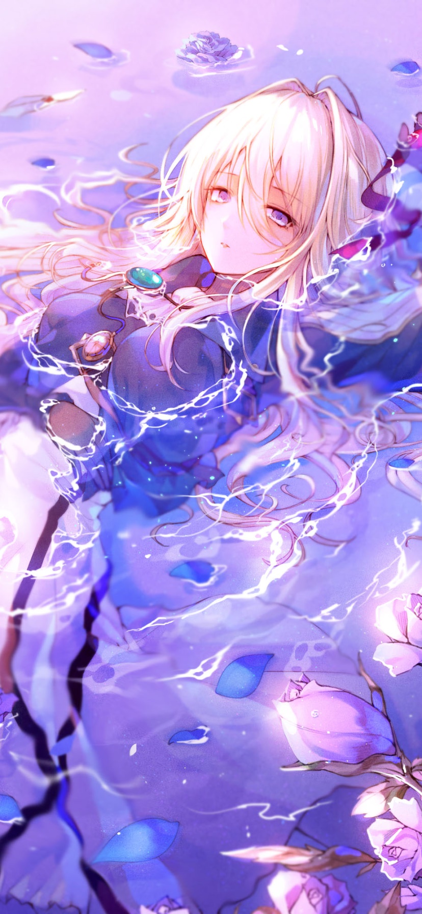 Anime Violet Evergarden, Violet Evergarden (Character), 828X1792 Phone ...