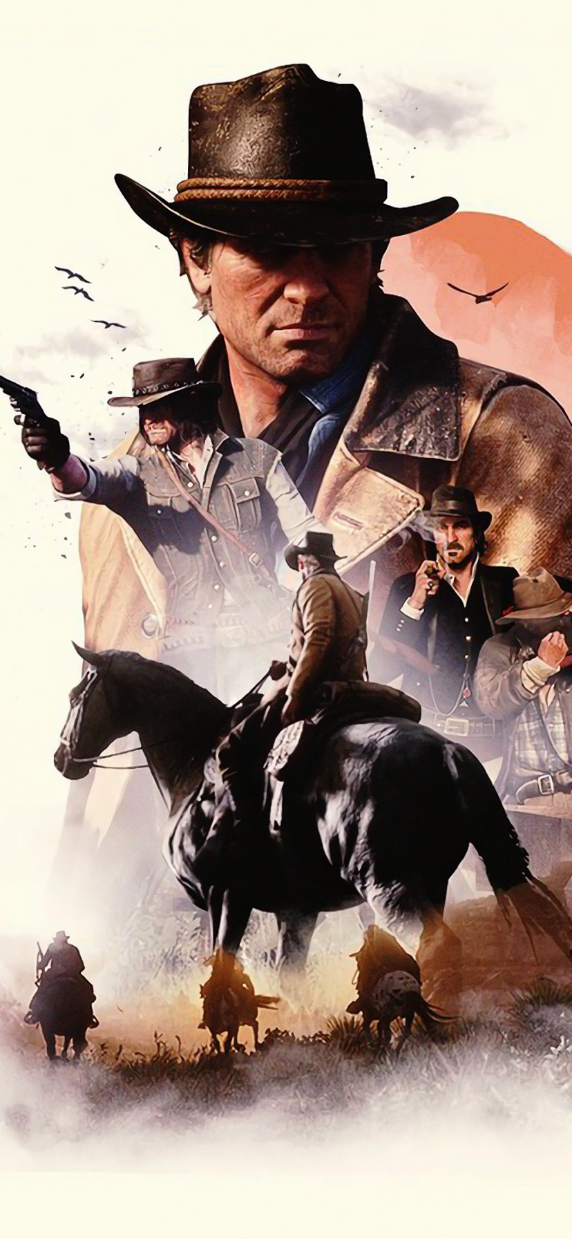 Video Game Red Dead Redemption 2, John Marston, Arthur Morgan, Dutch ...