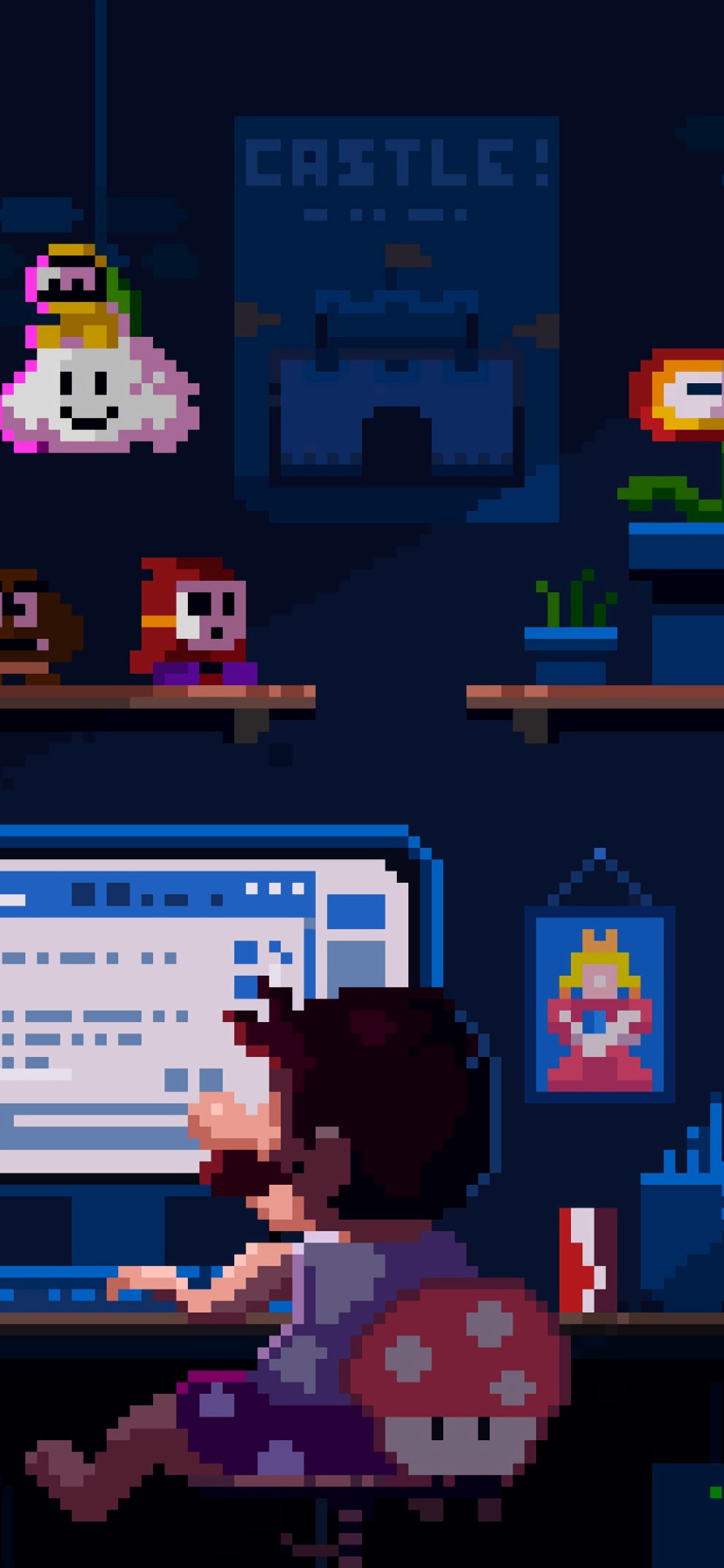 Pixel Gaming Wallpaper