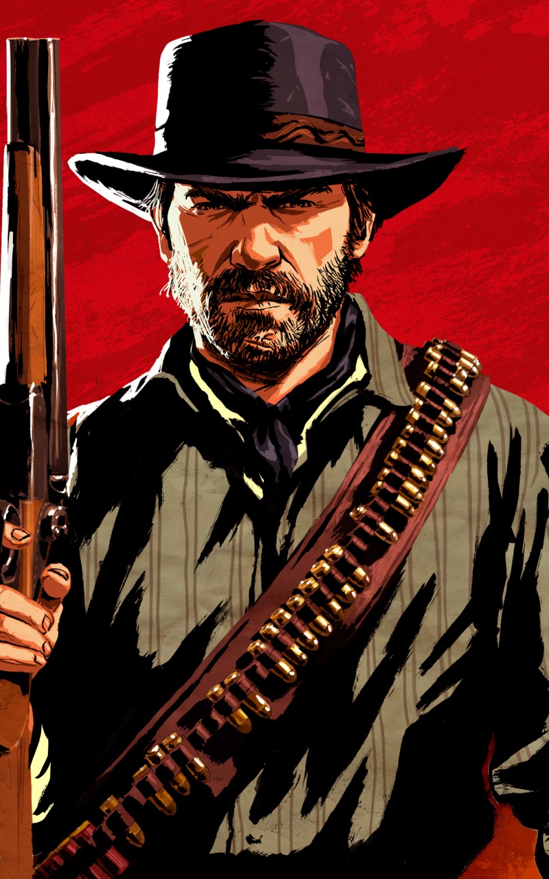 Video Game Red Dead Redemption 2, Arthur Morgan, 800x1280 Phone HD ...