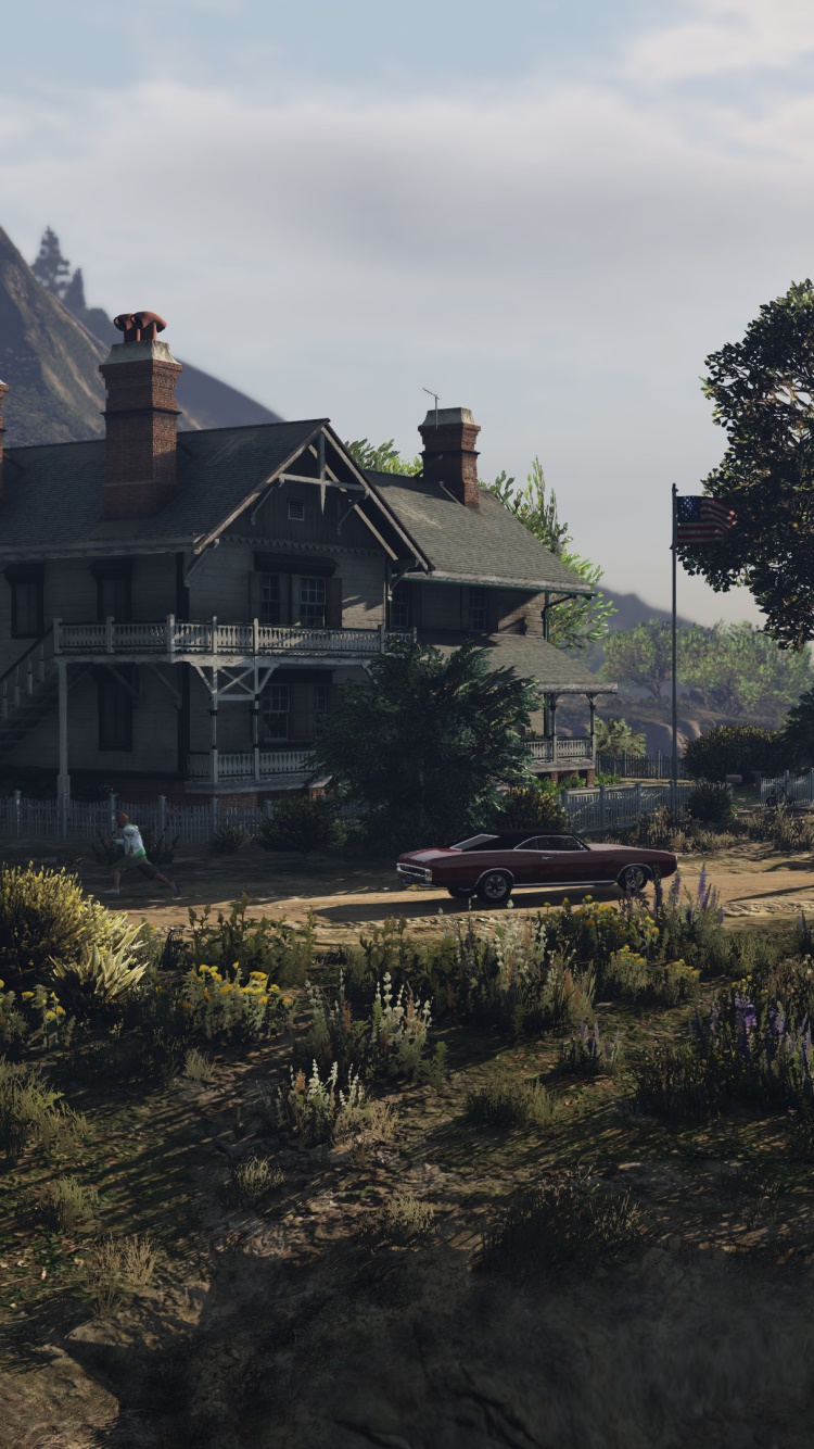 Video Game Grand Theft Auto V, 750x1334 Phone HD Wallpaper