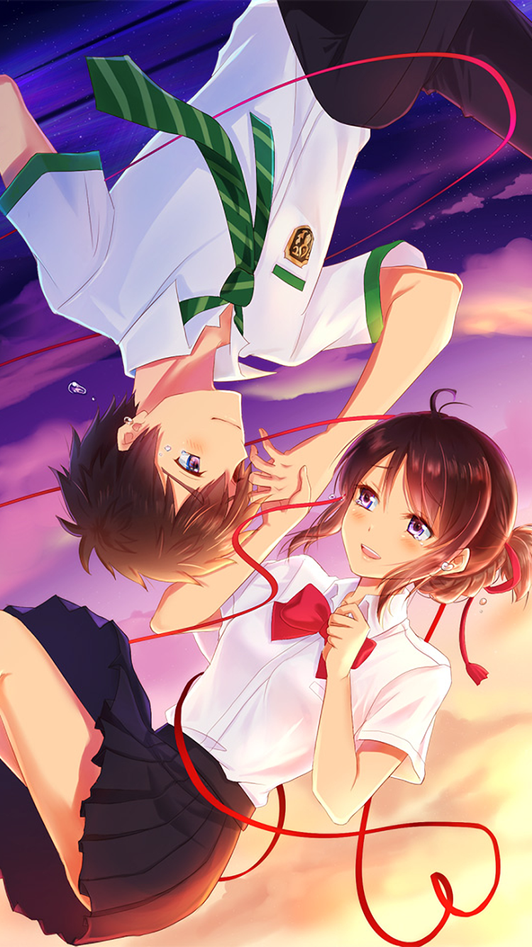 Anime Your Name., Kimi No Na Wa., Taki Tachibana, Mitsuha Miyamizu ...
