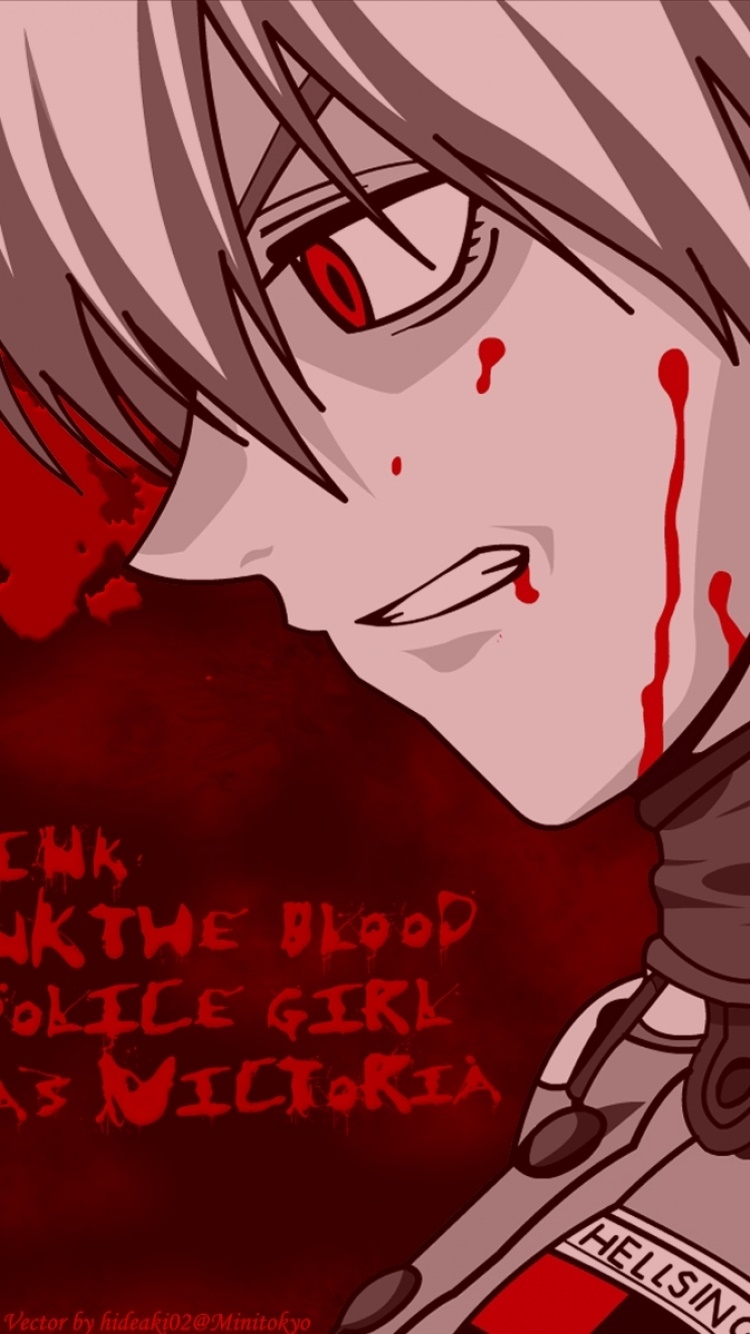 Anime Hellsing, 750x1334 Phone HD Wallpaper