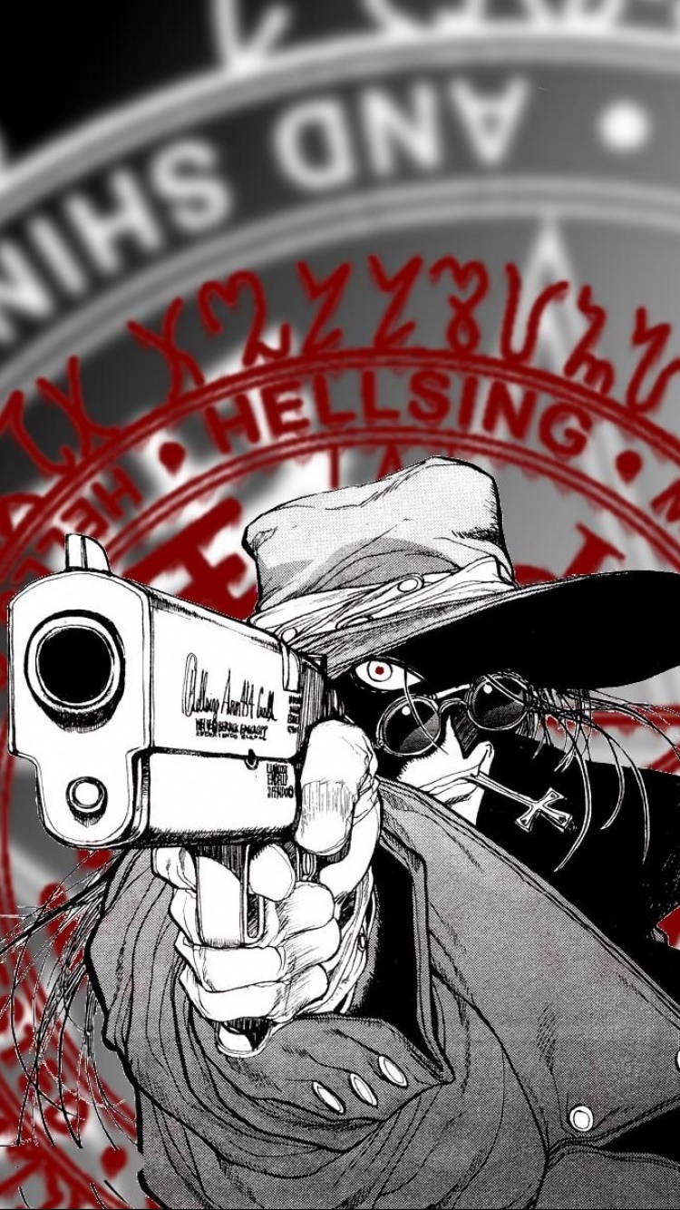 Anime Hellsing, 750x1334 Phone HD Wallpaper