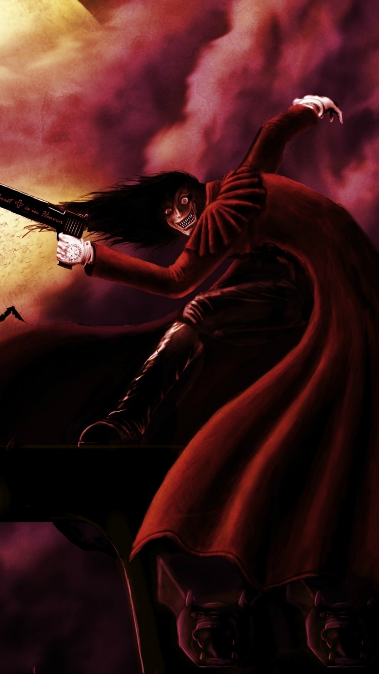 Anime Hellsing, 750x1334 Phone HD Wallpaper