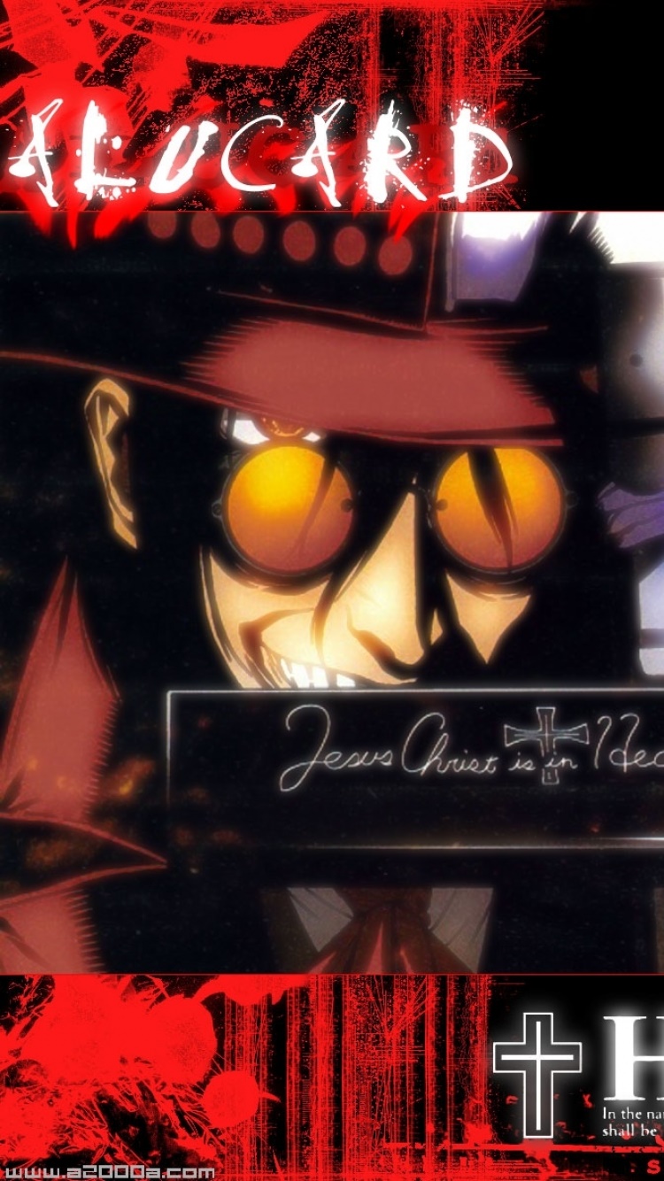 Anime Hellsing, 750x1334 Phone HD Wallpaper