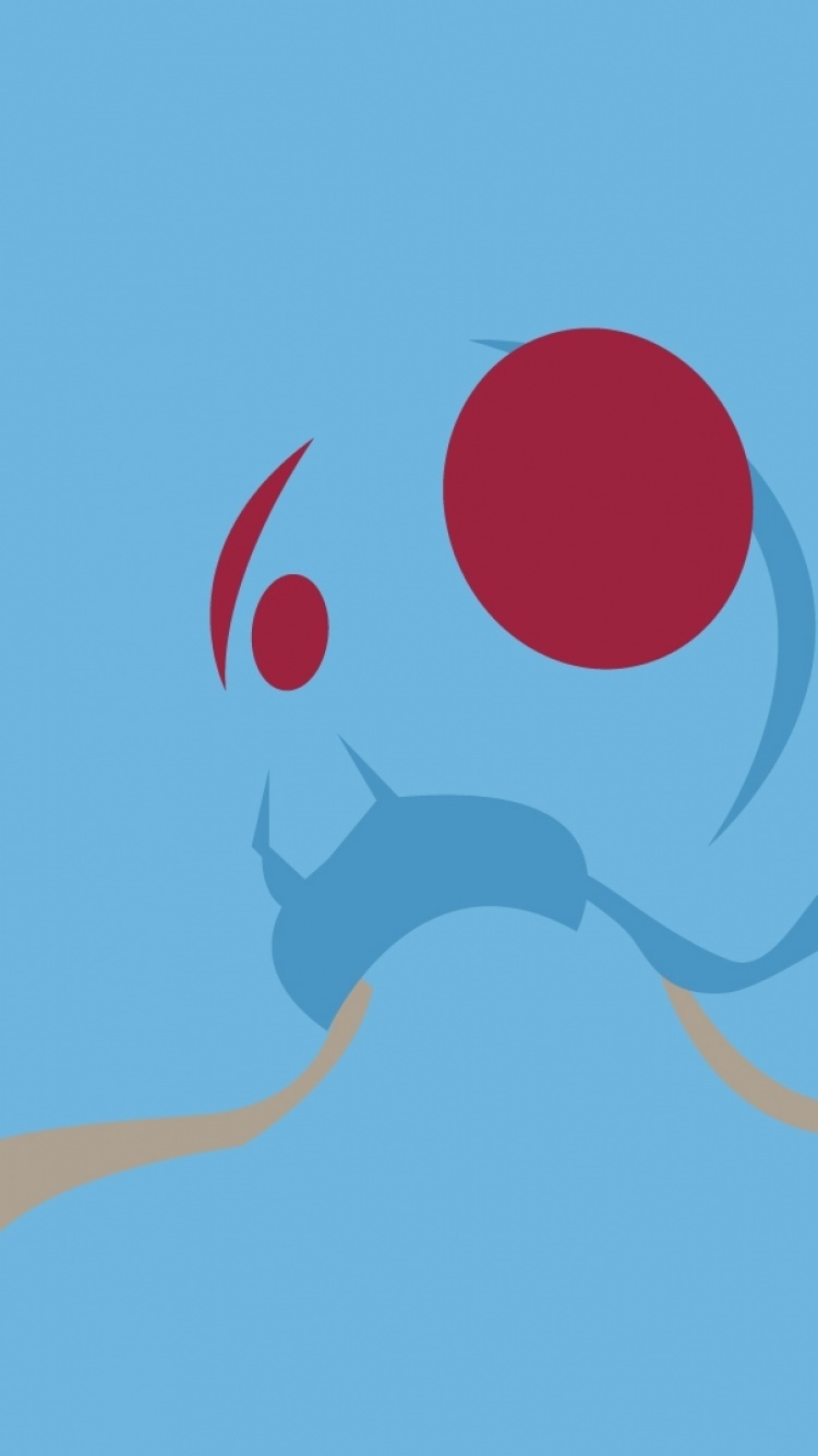 Video Game Pokémon, Minimalist, Tentacool (Pokémon), 750x1334 Phone HD ...