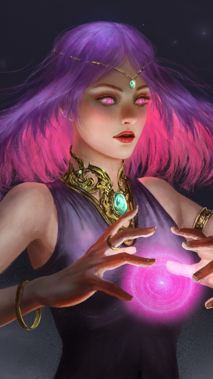 «Sorceress phone wallpaper» 1080P, 2k, 4k Full HD Wallpapers ...