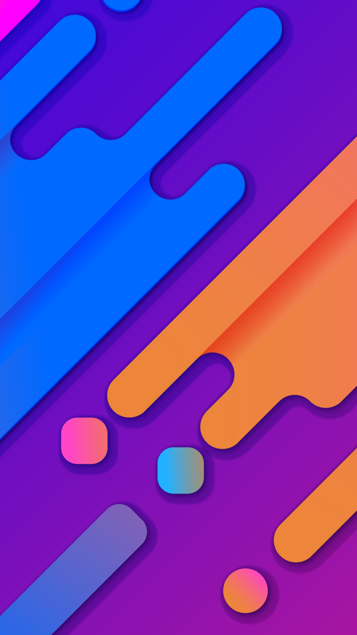 Abstract Colors, Vector, Colorful, 720X1280 Phone Hd Wallpaper