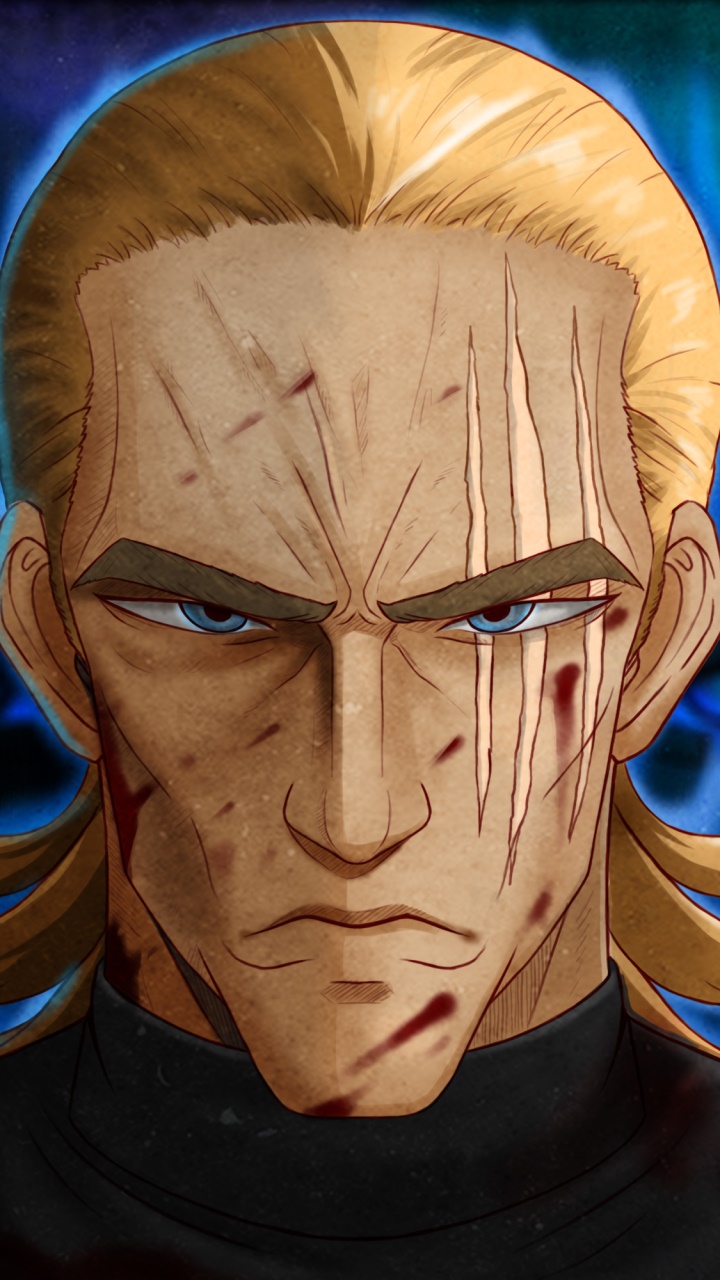 Anime One-Punch Man, King (One-Punch Man), 720x1280 Phone HD Wallpaper