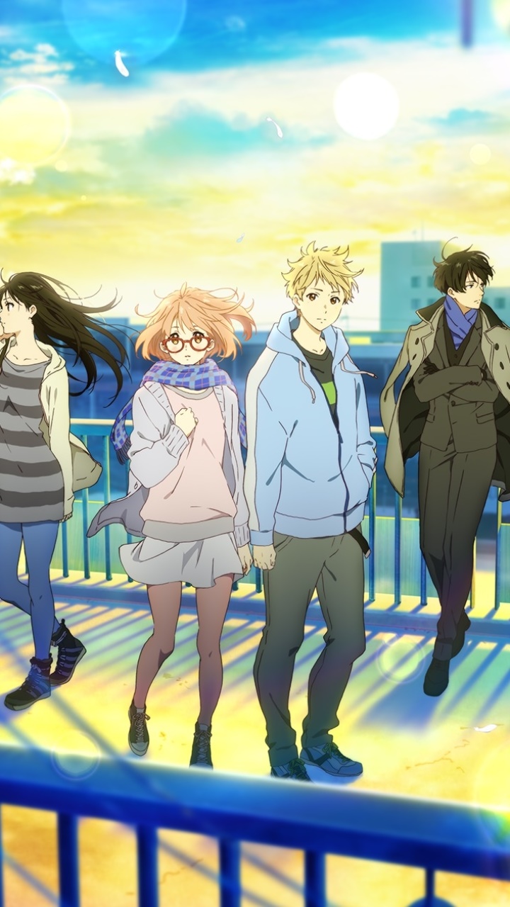 Anime Beyond the Boundary, Mitsuki Nase, Hiroomi Nase, Akihito Kanbara ...