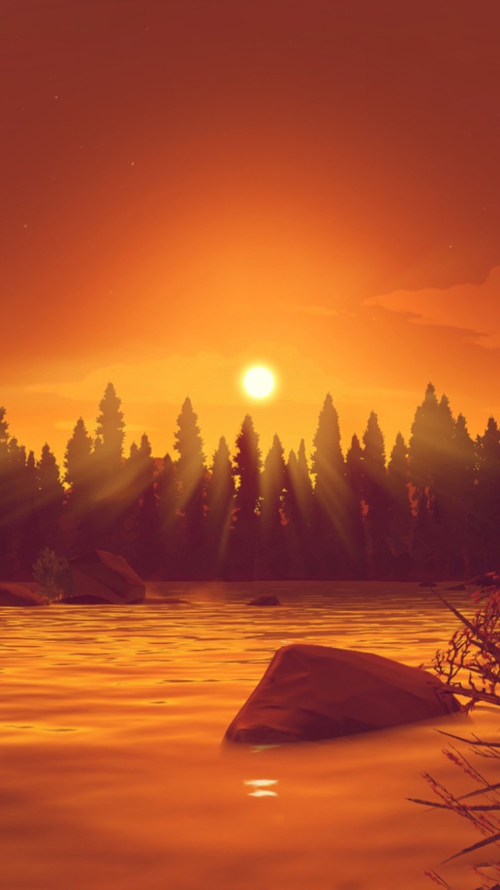 «Firewatch phone wallpaper» 1080P, 2k, 4k Full HD Wallpapers ...