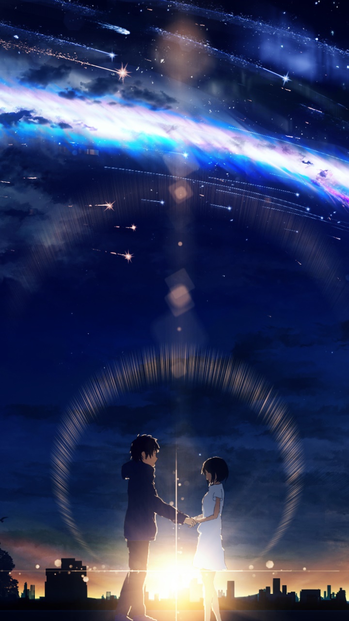 Anime Your Name., Taki Tachibana, Mitsuha Miyamizu, 720x1280 Phone HD ...