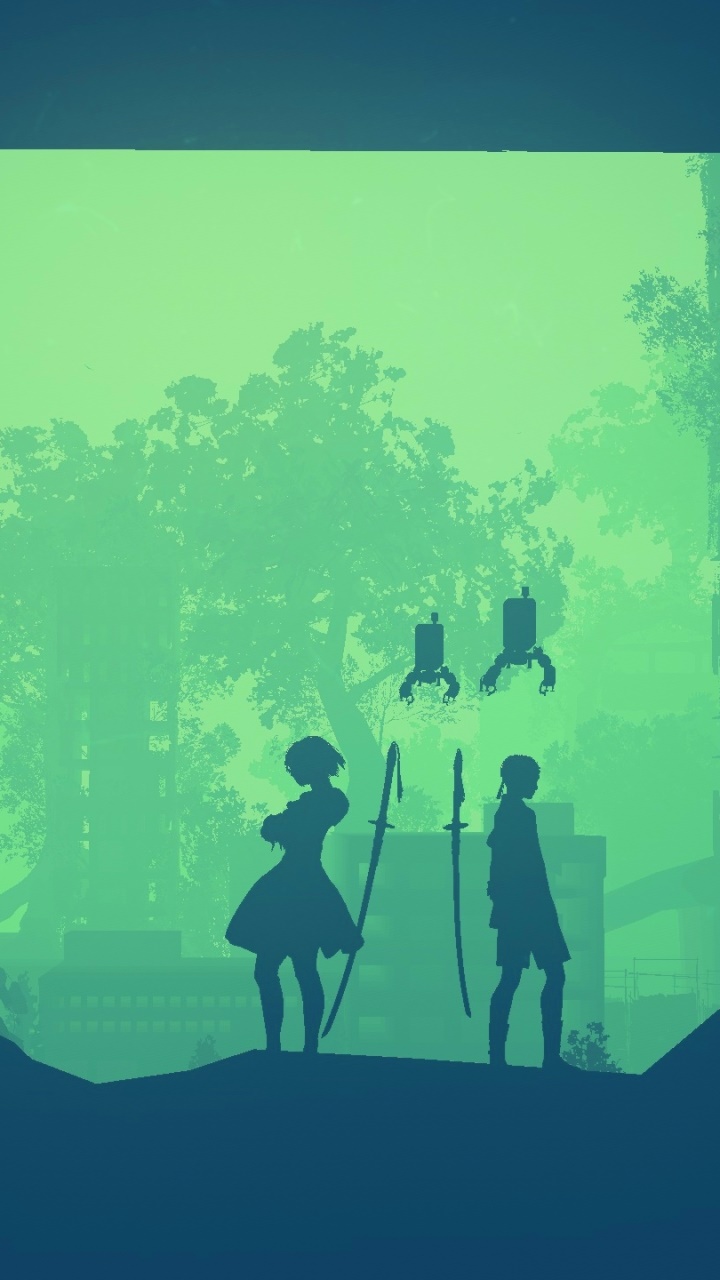 Video Game NieR: Automata, 720x1280 Phone HD Wallpaper