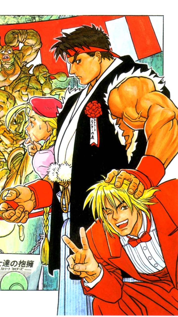 Video Game Street Fighter, 720x1280 Phone HD Wallpaper