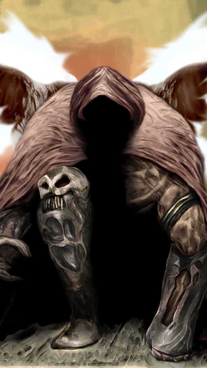 Video Game Diablo III, Angel, Death, Dark, 720x1280 Phone HD Wallpaper
