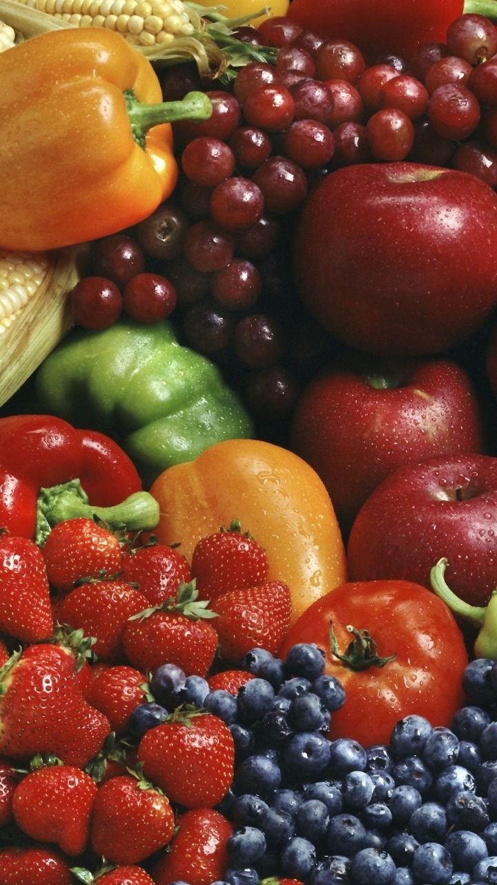 «Fruits and Vegetables phone wallpaper» 1080P, 2k, 4k Full HD ...