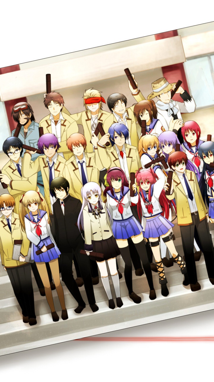 Anime Angel Beats!, Ayato Naoi, Hinata Hideki, Fujimaki (Angel Beats ...