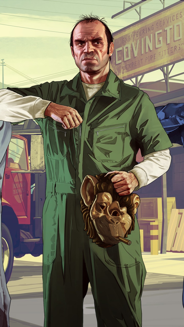 Video Game Grand Theft Auto V, 720x1280 Phone HD Wallpaper