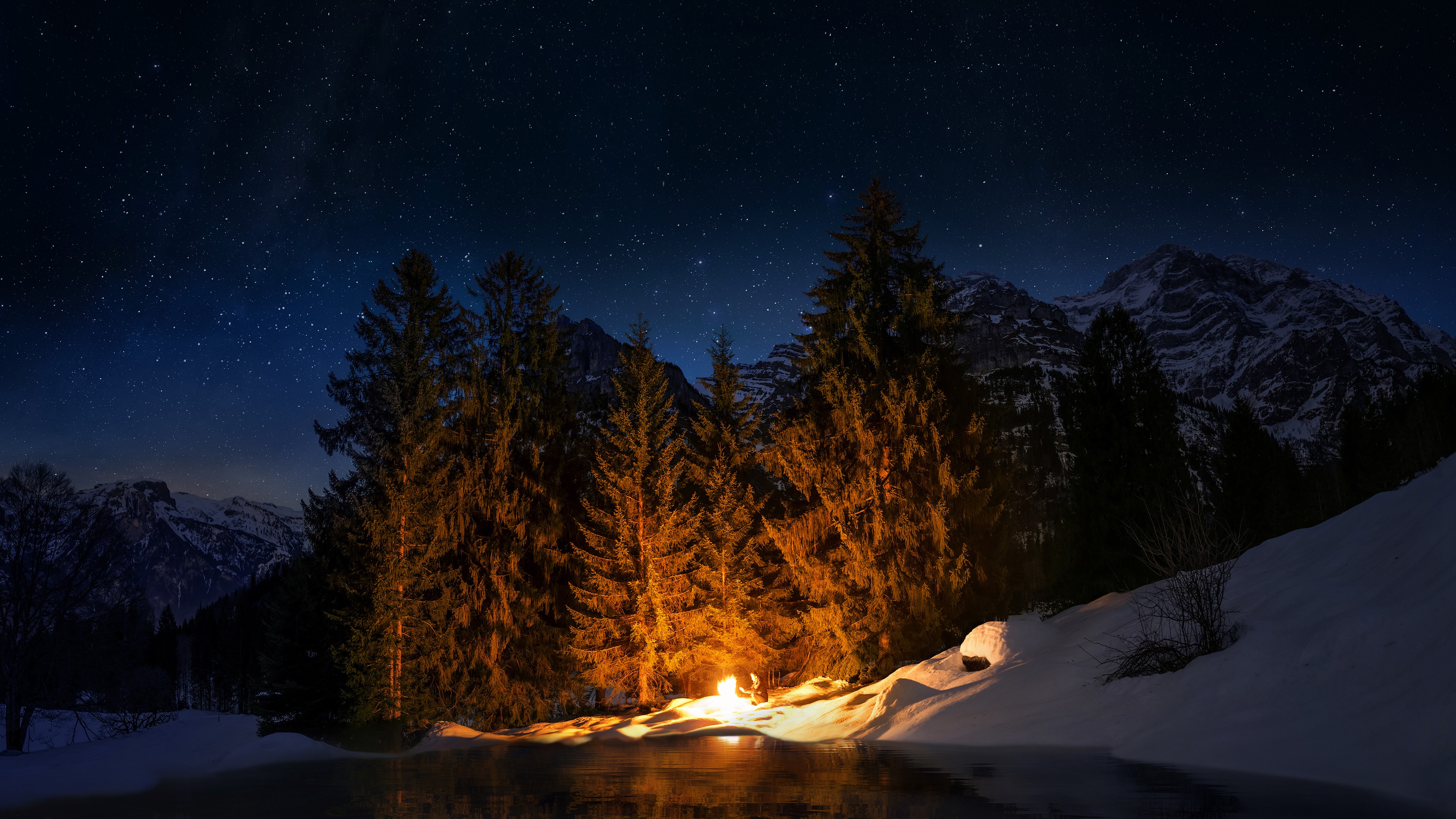 «CAMPFIRE» HD wallpapers