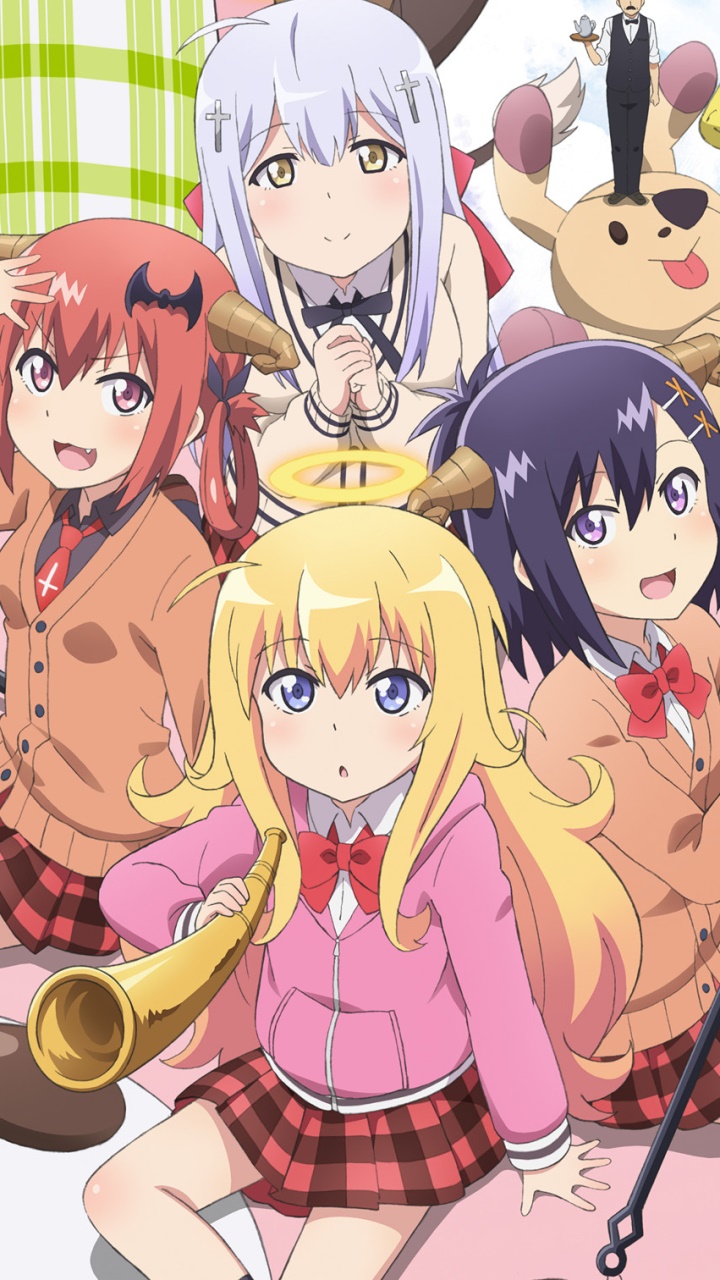 Anime Gabriel DropOut, Raphiel Shiraha Ainsworth, Satanichia Kurumizawa ...