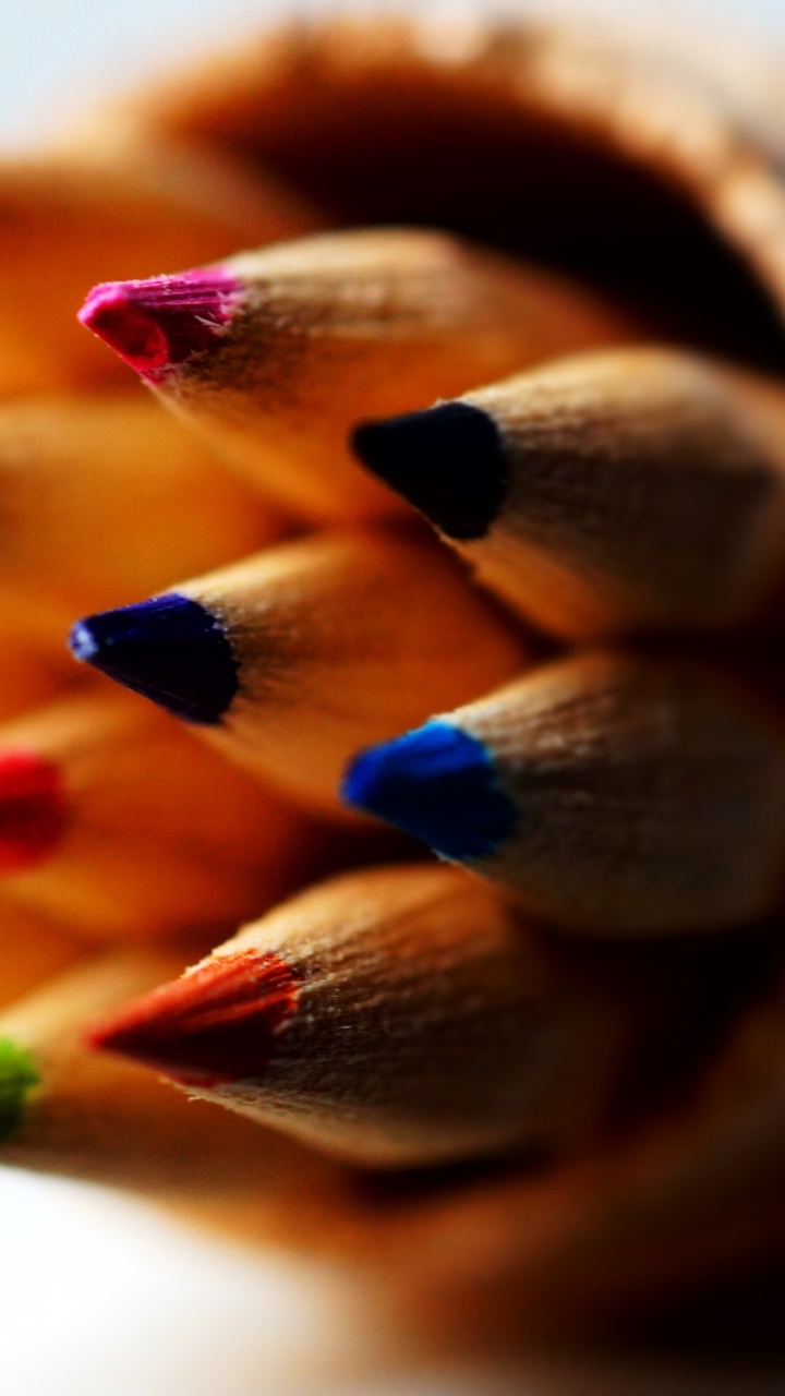 Wallpaper ID: 470345 / Photography Pencil, Colors, 720x1280 Phone Wallpaper