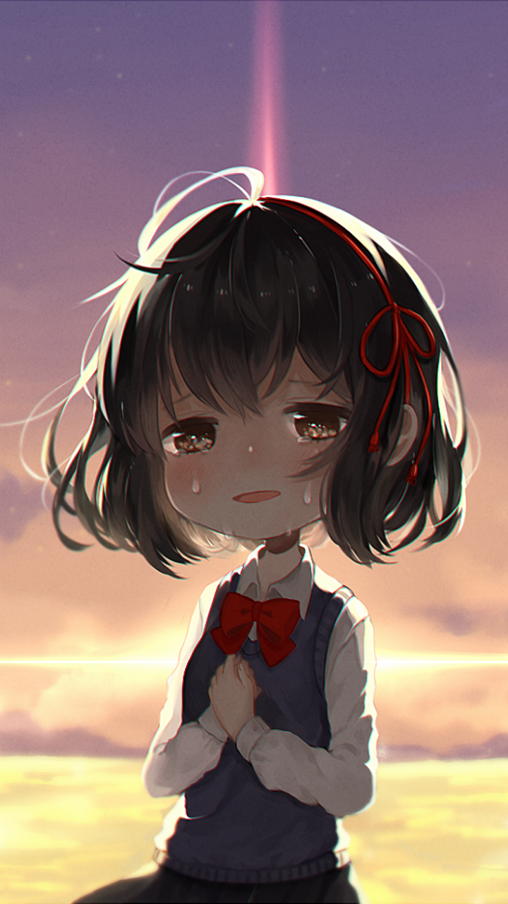 Anime Your Name., Kimi No Na Wa., Mitsuha Miyamizu, 720x1280 Phone HD ...