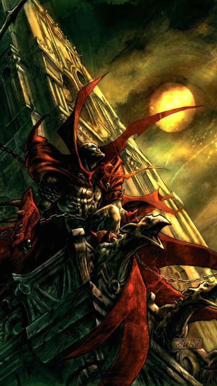 Comics Spawn, Demon, Comics, Dark, Warrior, Cloak, 720x1280 Phone HD ...