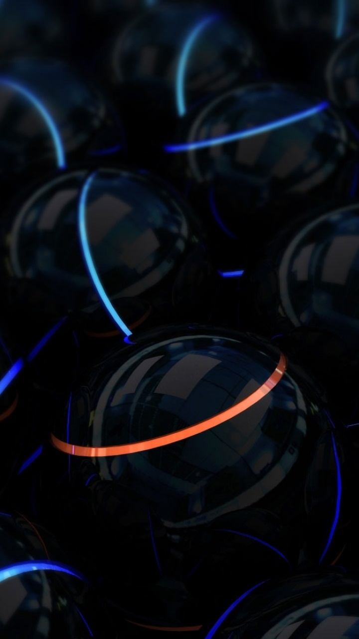 Abstract Sphere, 3D, CGI, 720x1280 Phone HD Wallpaper