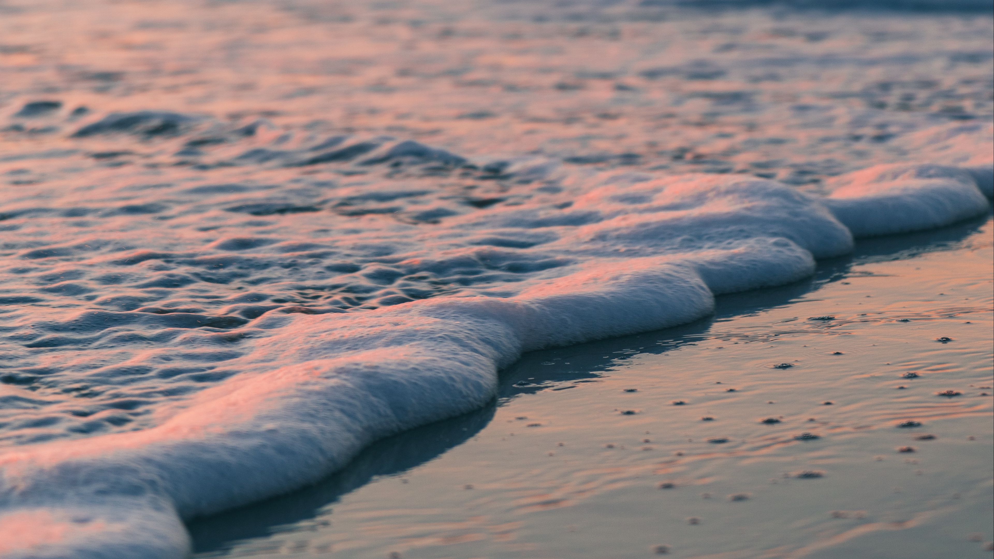 Wallpaper ID: 5704 / beach, wave, surf, water, sand, 4k free download