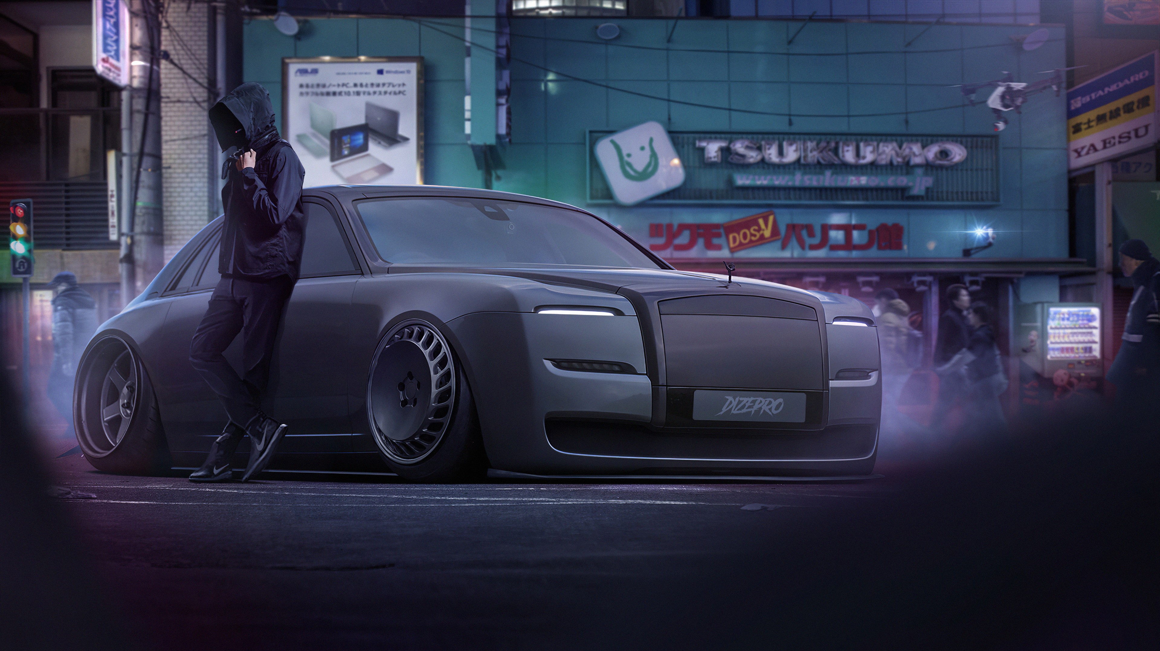 rolls royce, cars, artist, artwork, digital art, hd, 4k, artstation HD ...