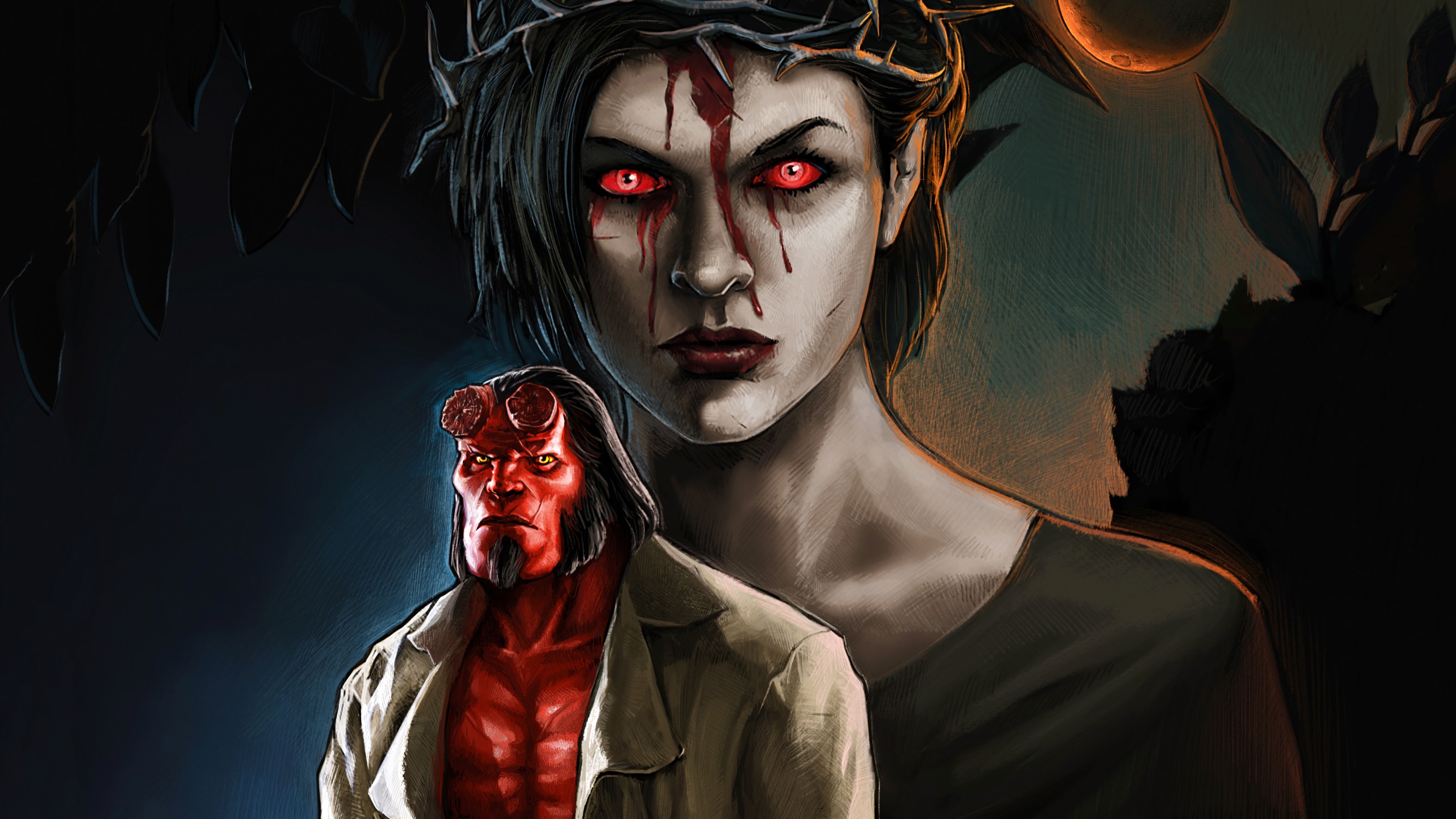 Wallpaper ID: 79912 / hellboy, 2019 movies, movies, hd, 4k, 5k, 8k free ...